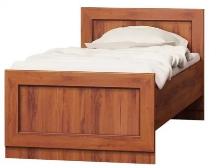 Jednolůžková postel 90x200 MERLO - dub