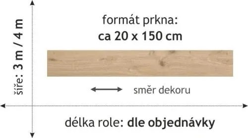 Tarkett Duplex 1715 šíře 4m dub