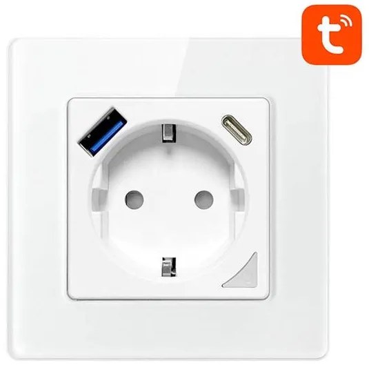Smart zásuvka AVATTO N-WOT10-USB-W WiFi Tuya