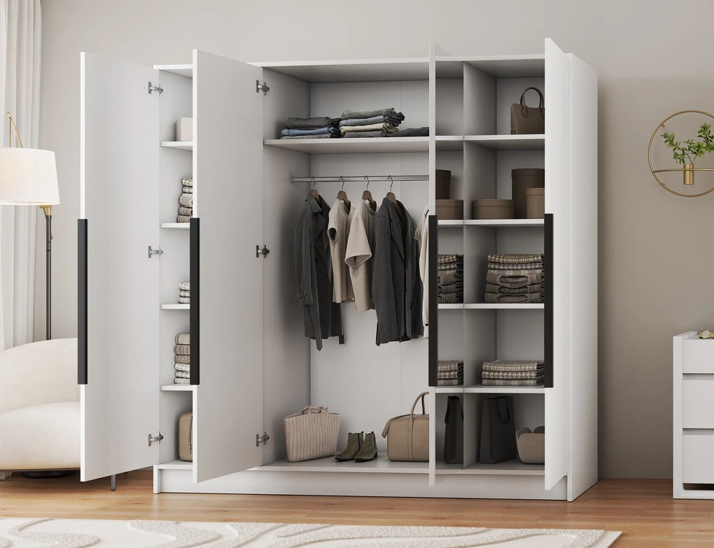 ADRK Furniture Lunara 200 otočná skříň ADRK-W-LUN-200-WB