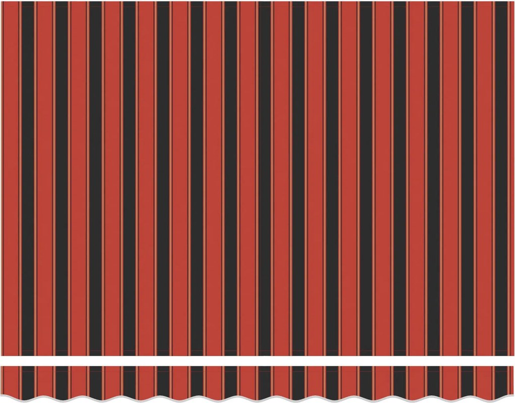 Rám markýzy Oranžová a Černá 350 x 250 cm 3330242