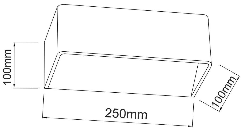 ACA Lighting LED nástěnné dekorativní svítidlo NEPHELE 6W/230V/3000K/590Lm/IP20, matné bílé, L350374L