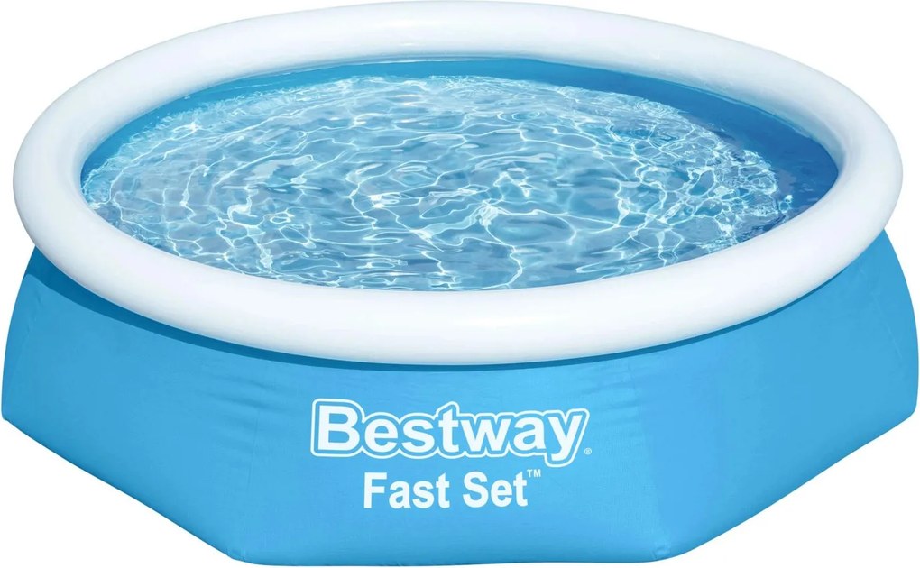 Bestway Bazén Fast Set bez čerpadla, modrý, pr. 244x61 cm (GS/EN)