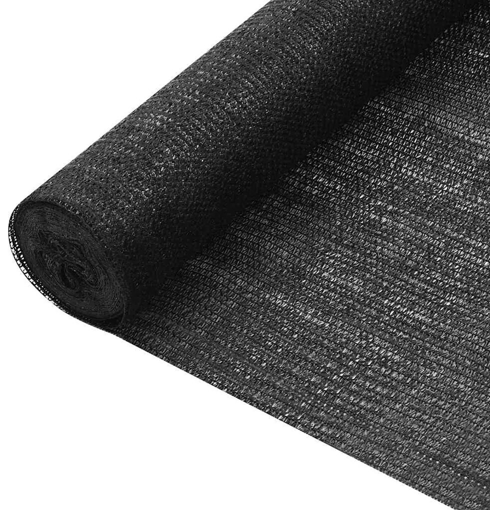 Stínící tkanina černá 3,6 x 50 m HDPE 75 g/m² 149334