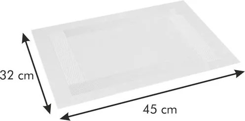 TESCOMA Prostírání FLAIR FRAME 45 x 32 cm, smetanová