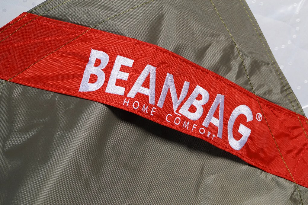 Beanbag Sedací pytel 189x140 comfort s popruhy khaki