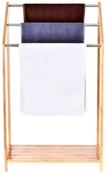 Věšák na ručníky SURAT bambus