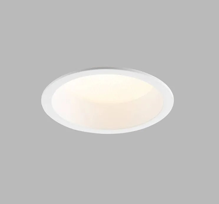 Stmívatelné zápustné LED svítidlo ZETA - bílá, 3000 K, 10 W, 1000 lm, 103 mm, 90 mm, 56,5 mm, TRIAC