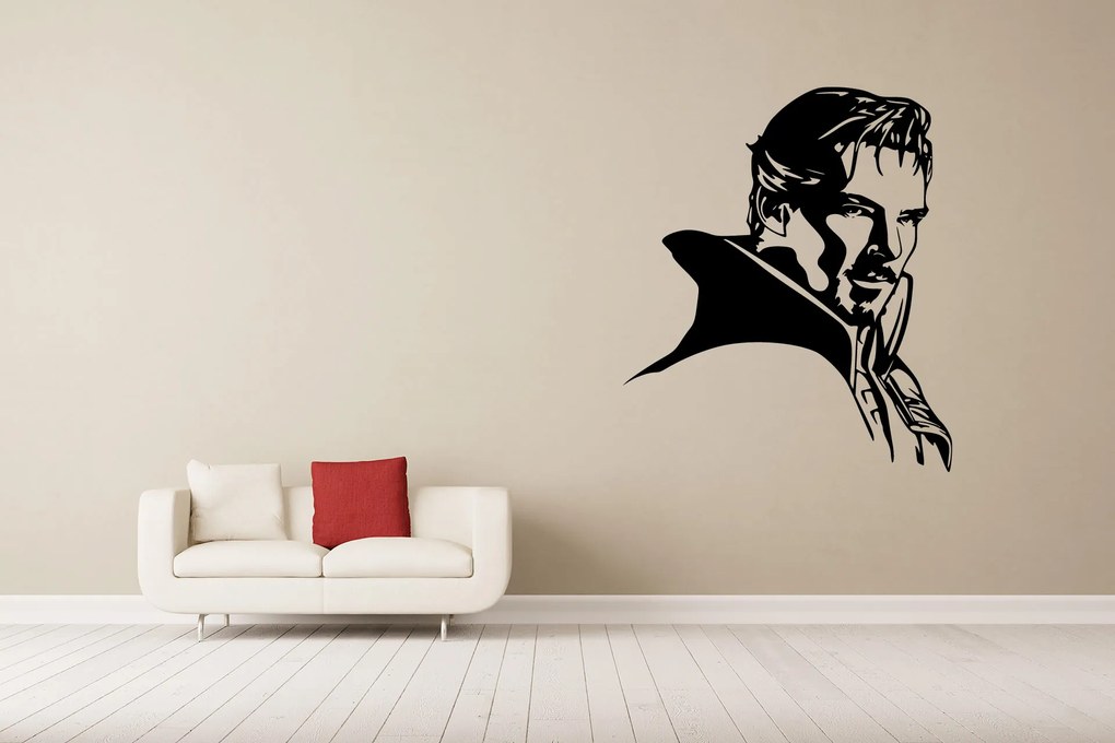 Lepy.cz Samolepka na zeď Doctor Strange Velikost (šířka x výška): 35x41cm, Barevná varianta: Karafiátová růžová