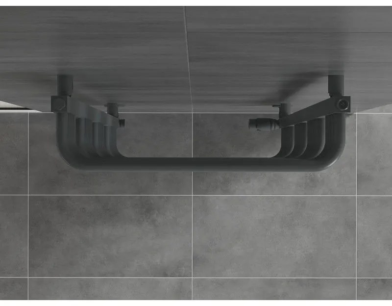 Mexen Apollo, topné těleso 1210 x 550 mm, 638 W, antracitová, W117-1210-550-00-66