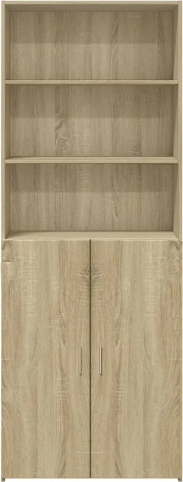 Skříň highboard dub sonoma 70 x 42,5 x 185 cm kompozitní dřevo 3281373