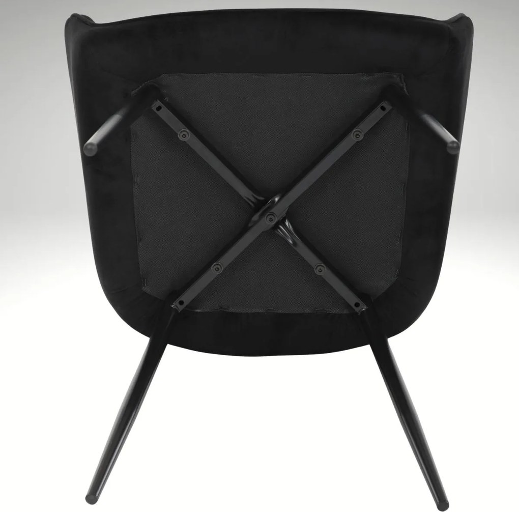 Vikio Jídelní set pro 8 osob 180x90 cm soft dub noha X černá židle s područkami VJS228-8C