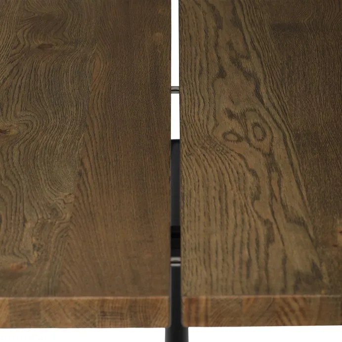 Autronic Jídelní stůl TABLON (180x90 cm / 220x90 cm) — masiv, hnědá 180 x 90 cm