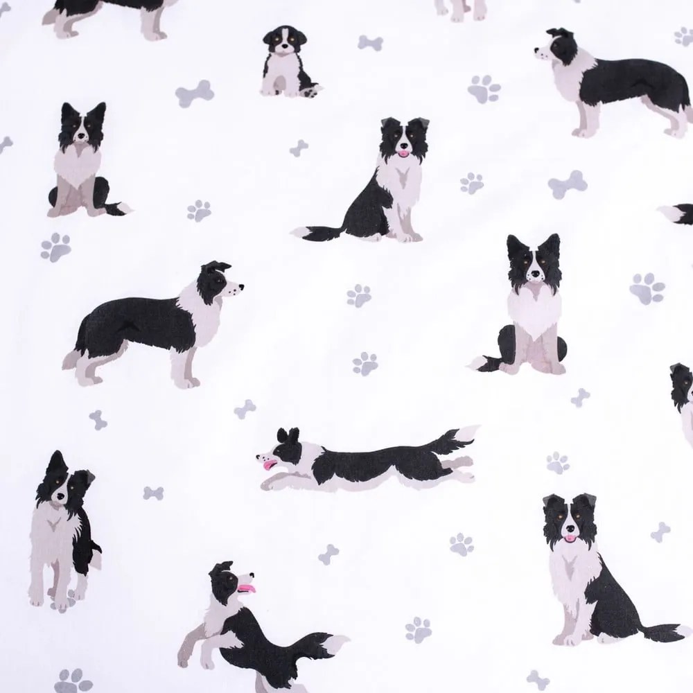 Bavlněné dětské povlečení na jednolůžko 140x200 cm Border Collie – Jerry Fabrics