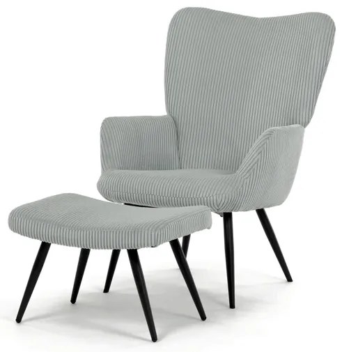 Autronic Relaxační křeslo s podnožkou AK-L7285 Barva potahu: Modrošedá