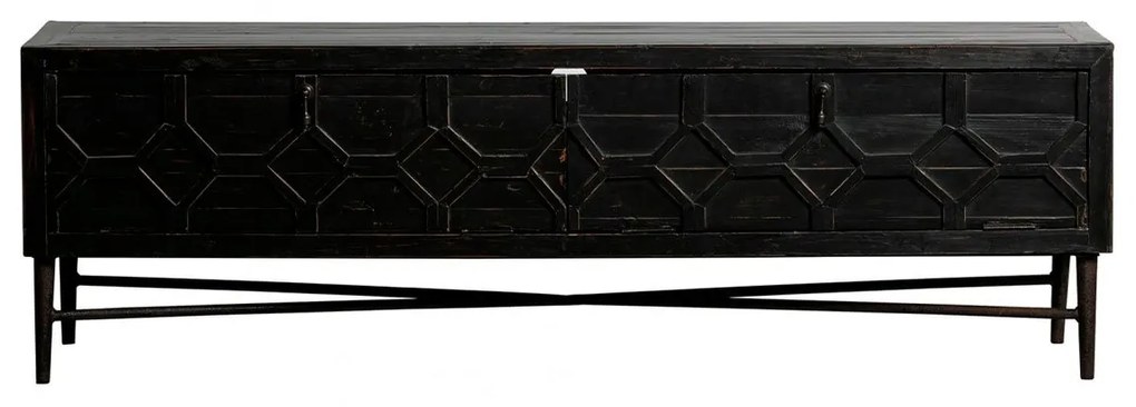 Dřevěný televizní stolek Bequest 50 × 160 × 45 cm BEPUREHOME