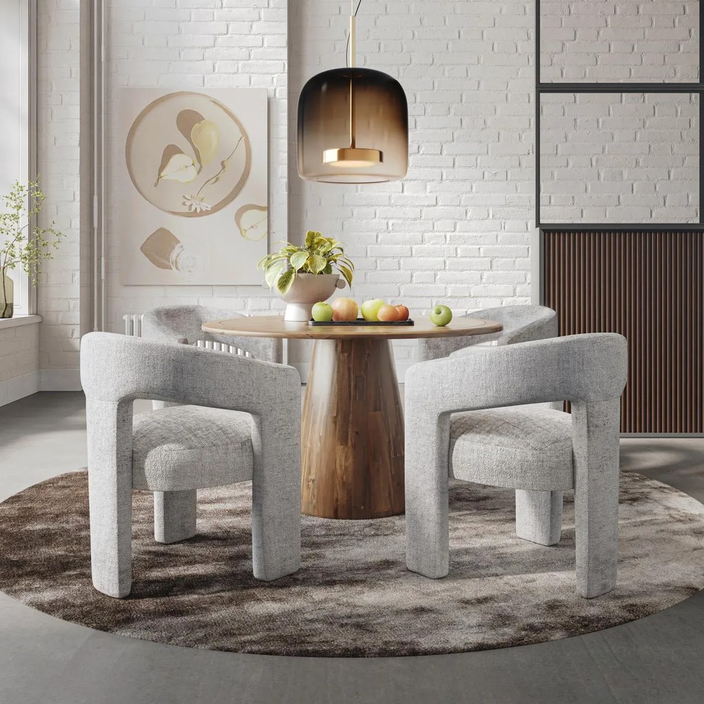 Designové čalouněné jídelní křeslo Leith - výběr z 18 provedení