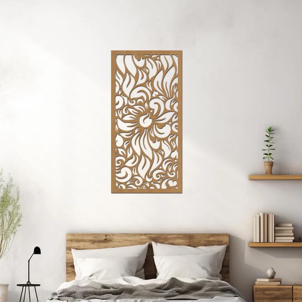 dřevo života Dekorační panel Anthurion Rozměry (cm): 20x40, Barevný vzor: Šedá