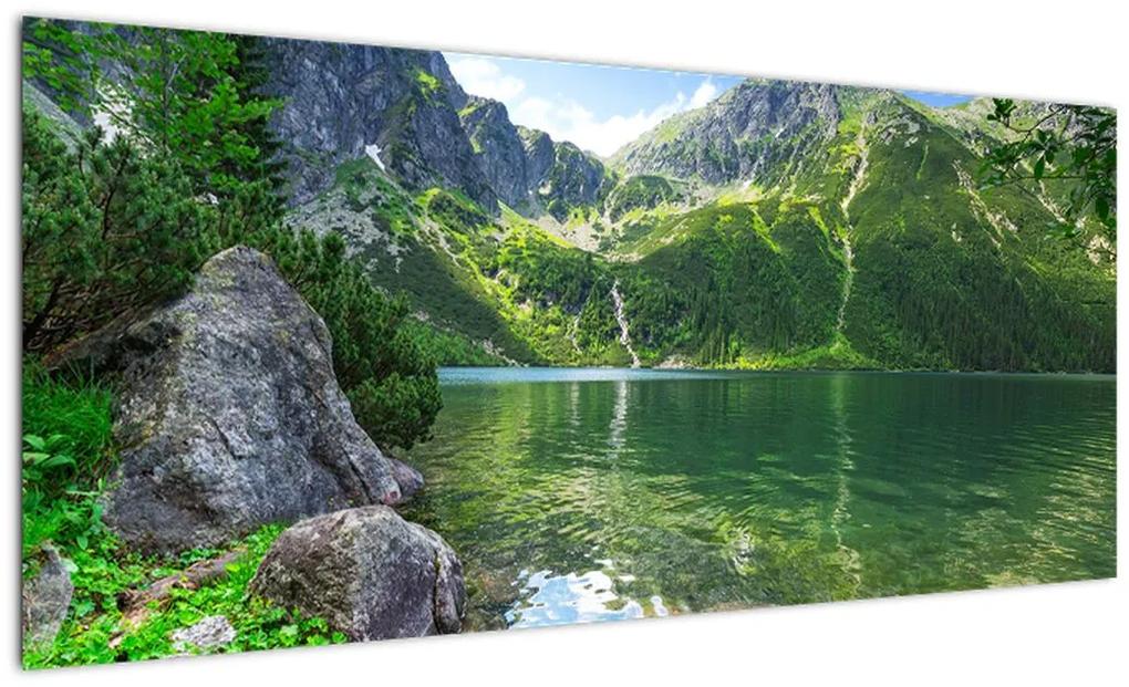 Obraz - horská příroda (100x40cm)