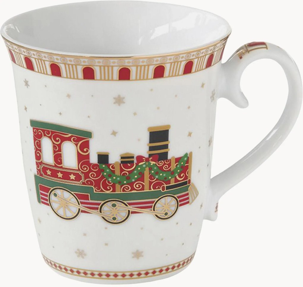 Porcelánový hrnek Polar Express