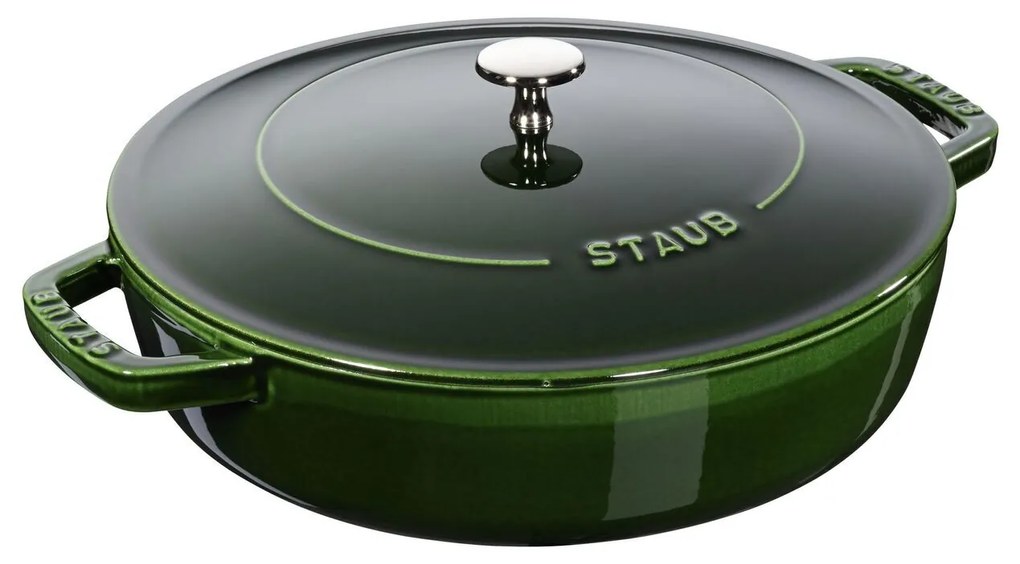 Staub Chistera kastrol s poklicí 28 cm/3,7 l bazalková, 12612885