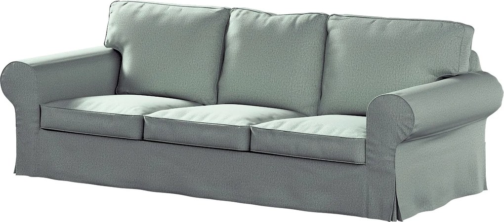Potah na pohovku IKEA Ektorp 3-místná rozkládací, NOVÝ MODEL 2013 barva zelená látka pletený vzor