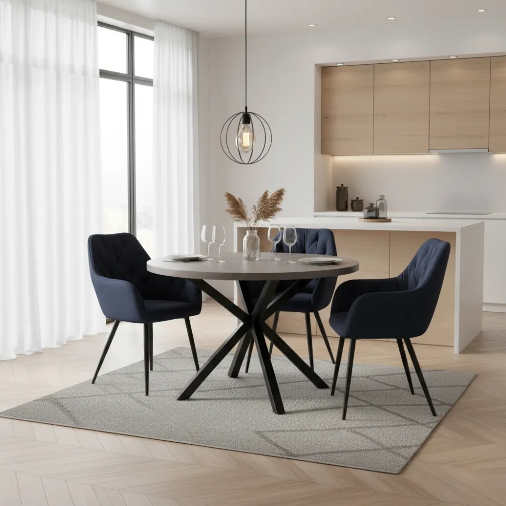 Designové křeslo, černá Velvet látka, VERIO NEW