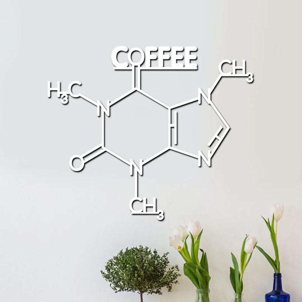 dřevo života Dřevěný obraz COFFEE FORMULA Zvolte rozměr (cm): 40x33, Zvolte barvu dekoru: Černá