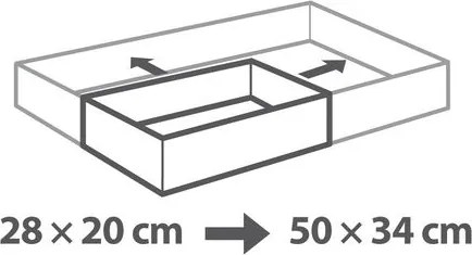 TESCOMA Nastavitelná forma na dort obdélníková DELÍCIA