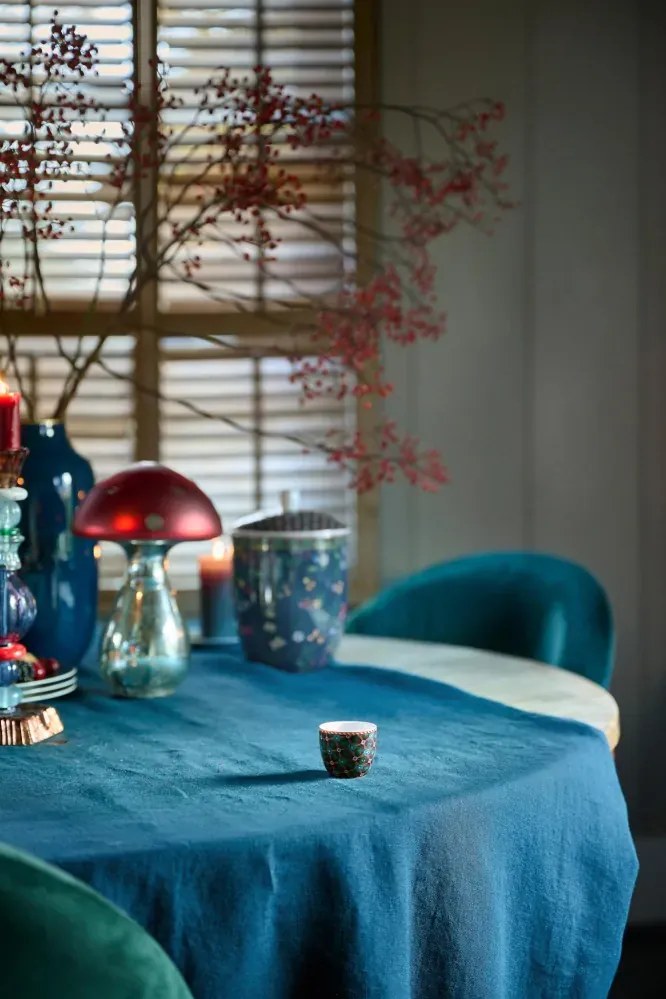 Pip Studio Berry Blues porcelánový kališek (porcelánový kališek na vajíčko, dip nebo med)