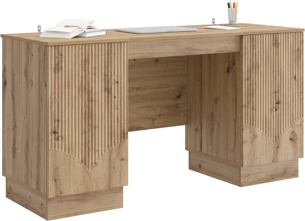 Stůl Dub artisan 142,5 x 50 x 75 cm Kompozitní dřevo 3414629