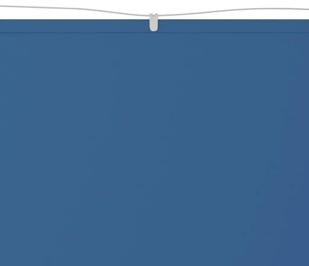 vidaXL Vertikální markýza modrá 140 x 1 000 cm oxfordská látka
