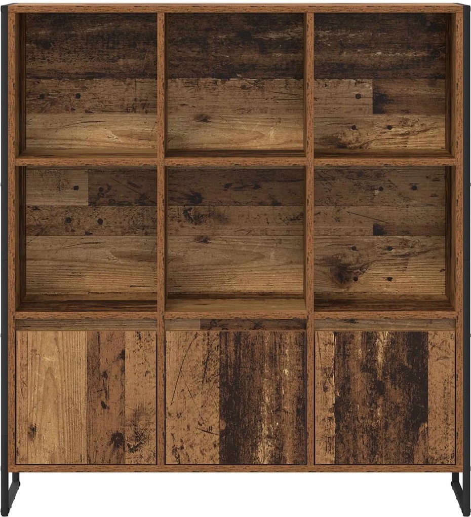 Knihovna 99,5 x 30 x 108 cm Kompozitní dřevo Staré dřevo 3403026