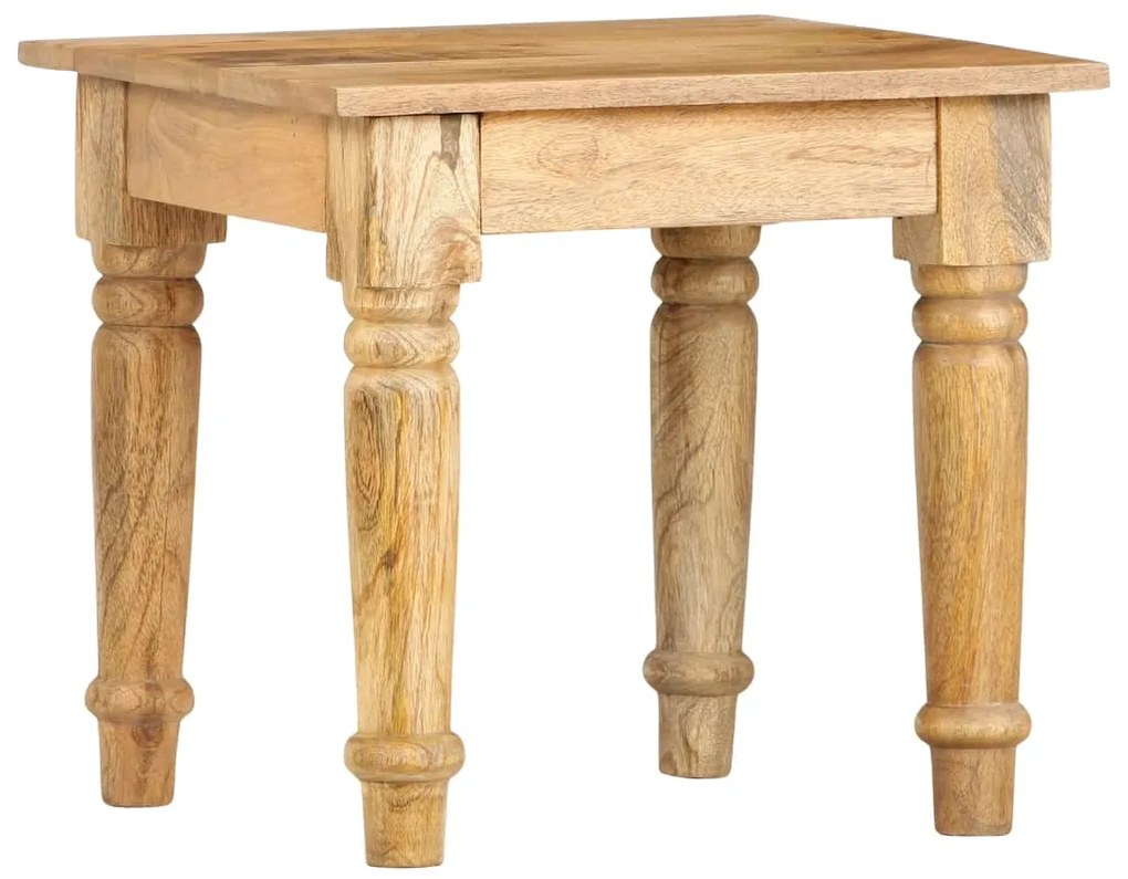 282865 vidaXL Odkládací stolek 43 x 43 x 40 cm masivní mangovníkové dřevo