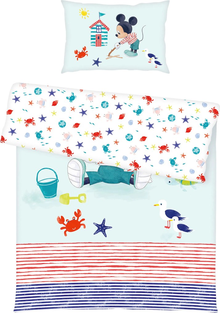 XXXLutz DĚTSKÉ POVLEČENÍ MICKEY MOUSE 100/130 cm Herding - Online Only dětský textil - 003463052401