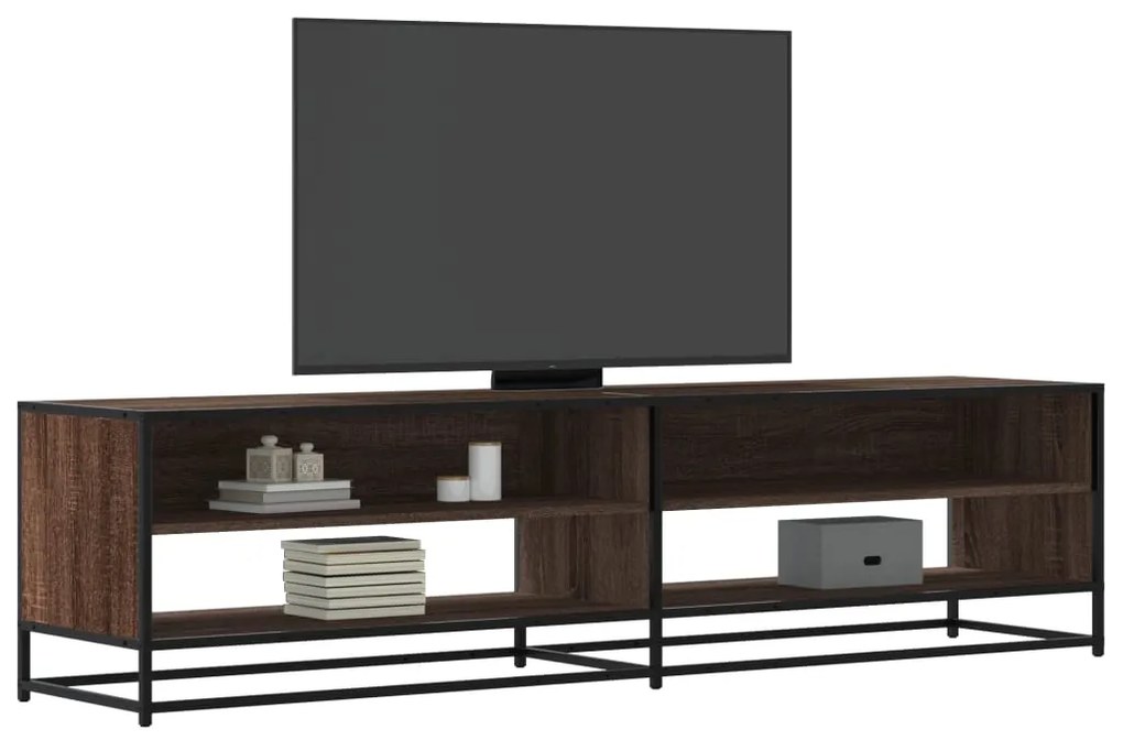 TV skříňka hnědý dub 180,5 x 40 x 46 cm kompozitní dřevo 3300804