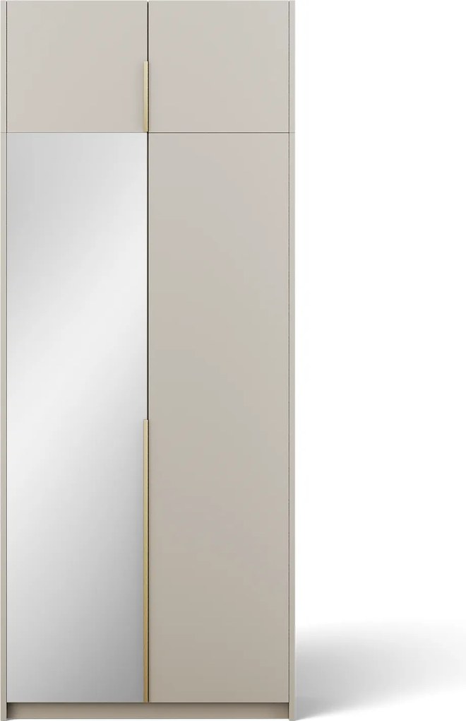 ADRK Furniture Alera II s nástavcem Skříň s otočnými dveřmi ADRK-W-ALER-100-KG