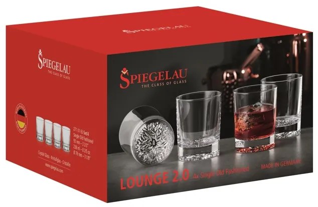 Spiegelau Lounge 2.0 whisky 309 ml 4 ks