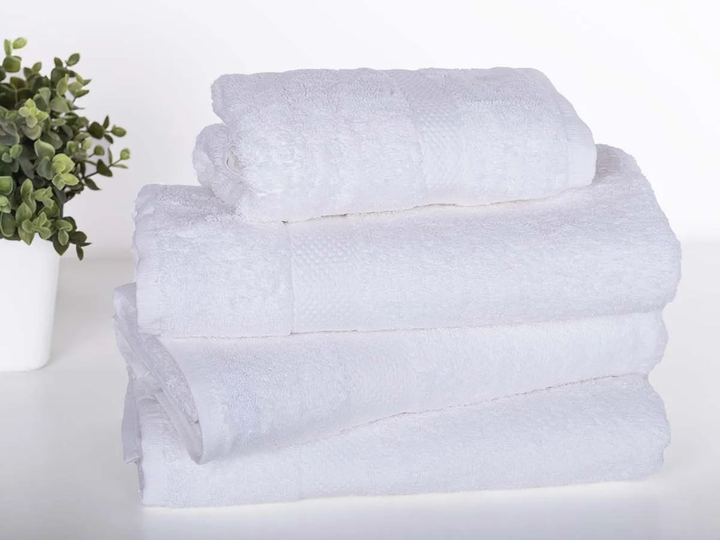 XPOSE® Froté osuška VERONA - bílá 70x140 cm