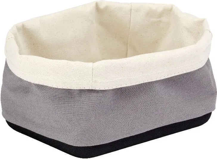 Úložný košík Wenko Soraya Grey, šířka 21 cm