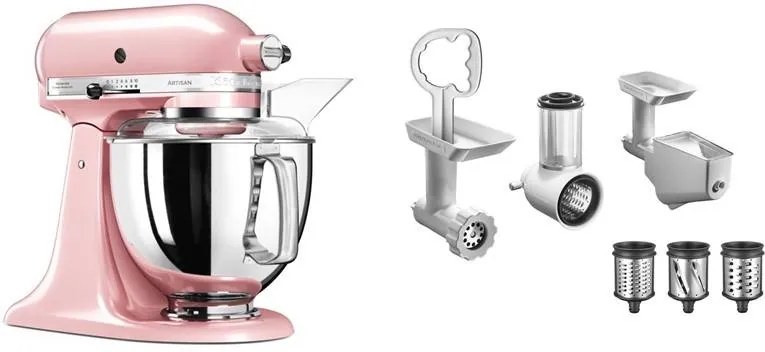 KitchenAid 5KSM175PSESP + 5KSMFPPC