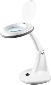 Stolní lampa s lupou REBEL NAR0460-2 5D 6W 60-LED do dílny
