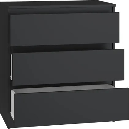TPS Komoda MALVA M3 70 cm - Černá