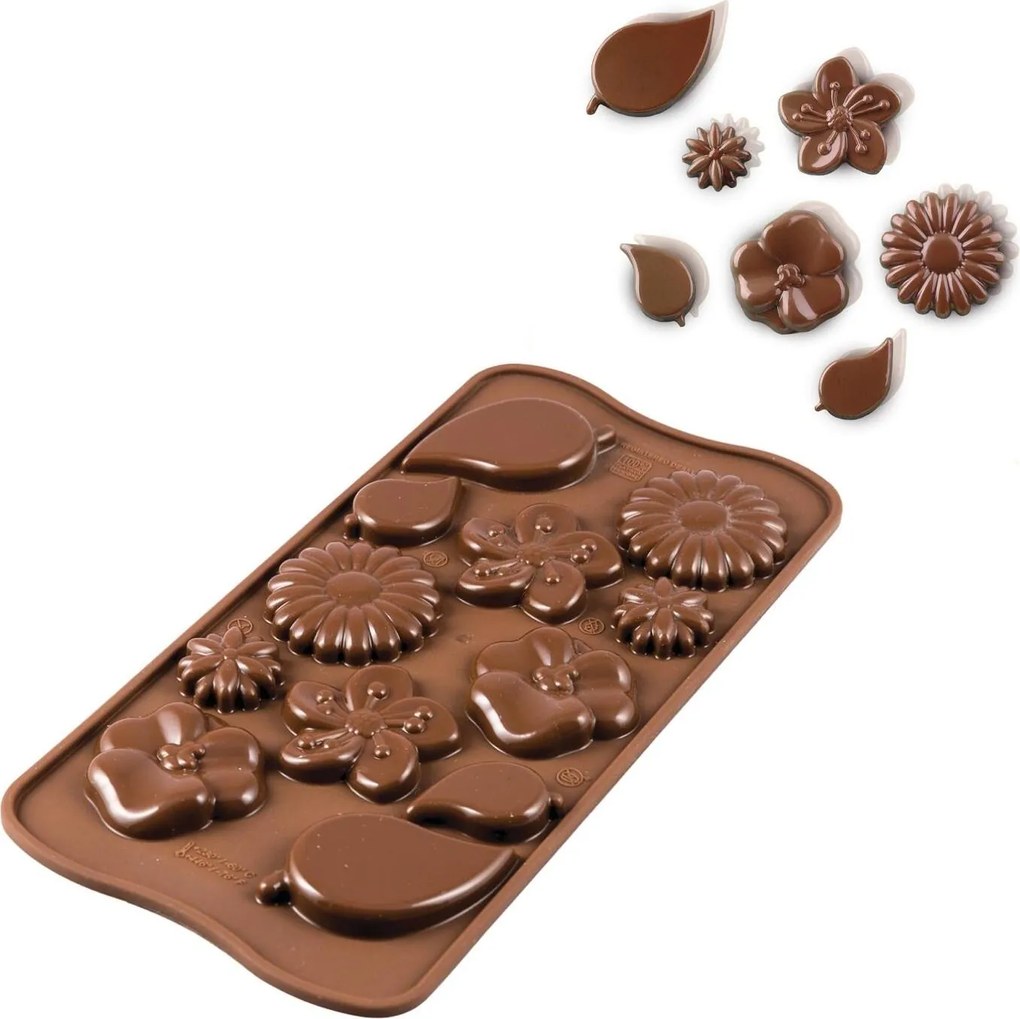 Forma na pralinky Scg44 Choco Garden silikonová