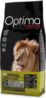 Visán Optima Nova Cat Hairball Chicken&Rice 2kg
