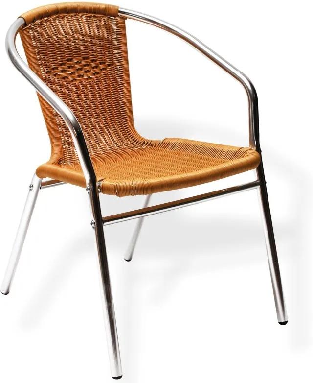 DEMA Hliníková zahradní židle Comfort 41066D