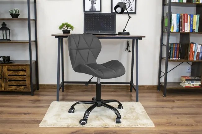 Kancelářská židle NOTO šedá - samet