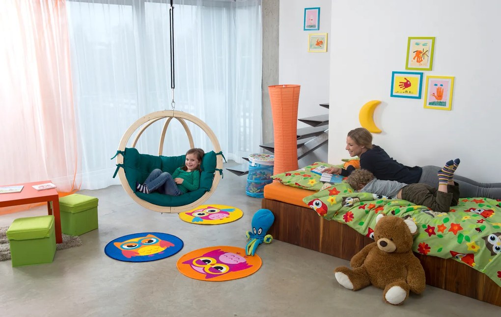 Závěsné křeslo Kid's Globo natura