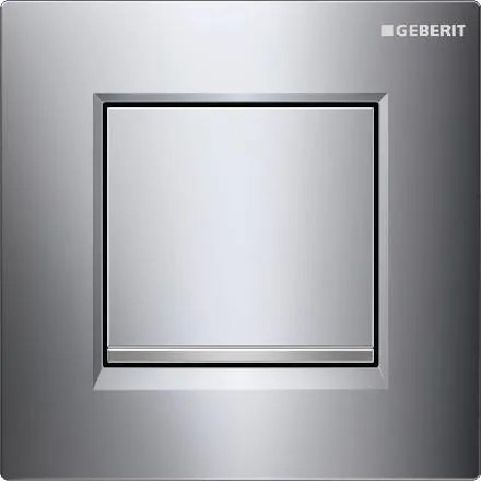 Geberit - Ovládání splachování pisoáru, lesklý chrom/matný chrom 116.017.KH.1