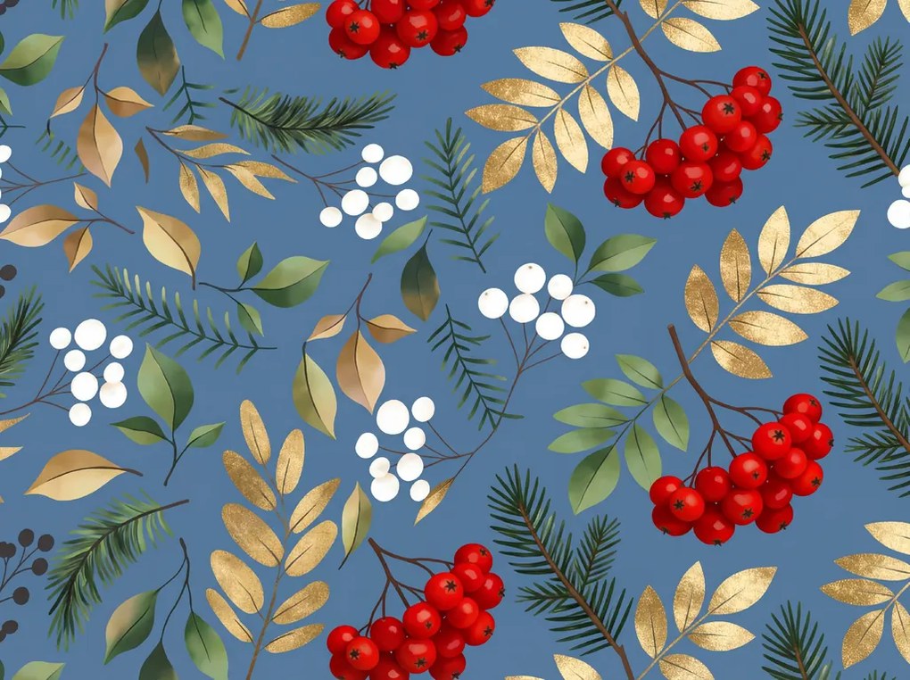 Flanelový povlak na polštář ROWANBERRY 45x45 cm, barevný